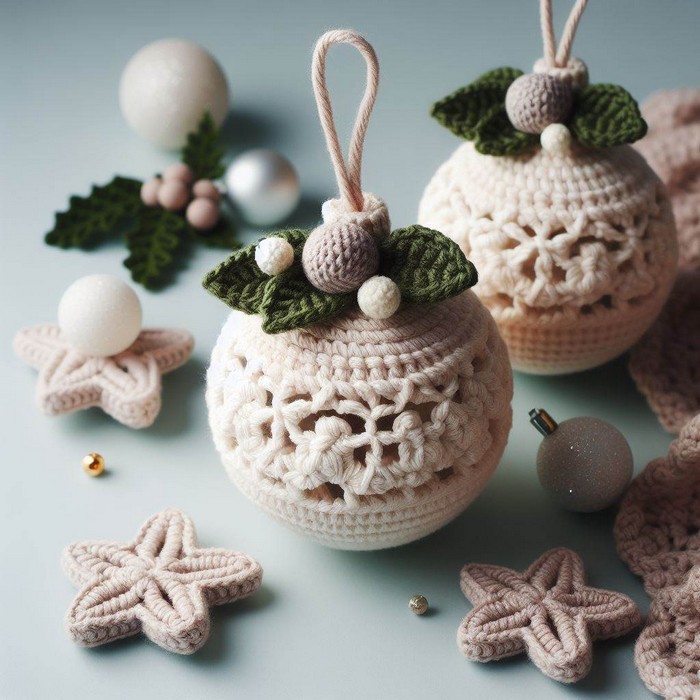Crochet Christmas Ornaments Idea - Yours Patterns