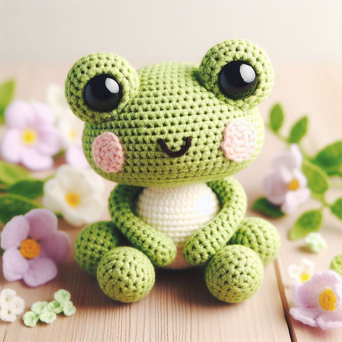 Crochet Cute Frog Amigurumi Idea - Yours Patterns