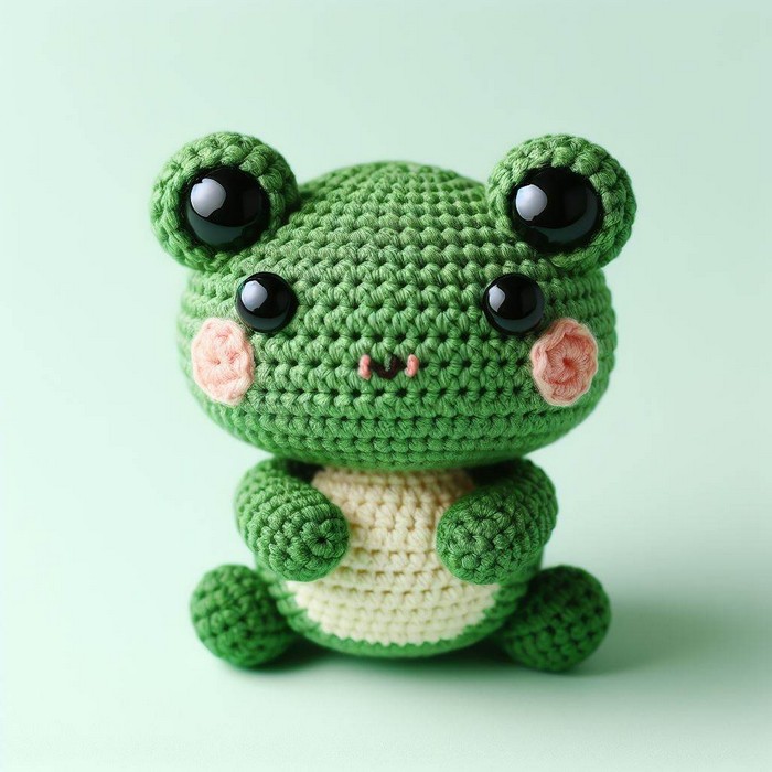 Crochet Cute Frog Amigurumi Idea - Yours Patterns