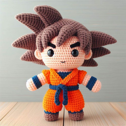 Cute Goku Amigurumi Crochet Idea - Yours Patterns