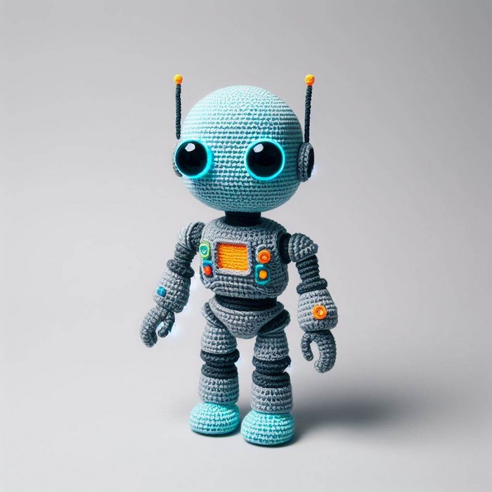 Cyborg Amigurumi Crochet Step By Step Pattern - Yours Patterns
