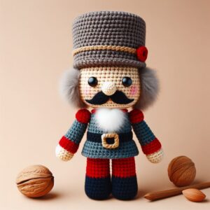 Crochet Nutcracker Amigurumi Idea - Yours Patterns
