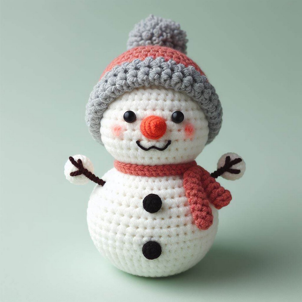 Crochet Snowman Amigurumi Idea - Yours Patterns