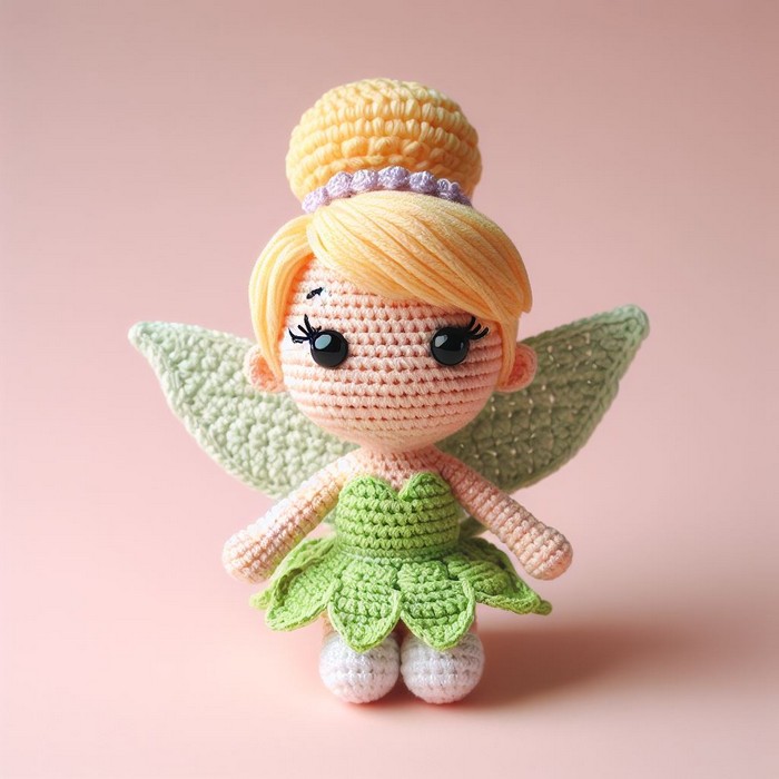 Tinker Bell Crochet Amigurumi Idea - Yours Patterns