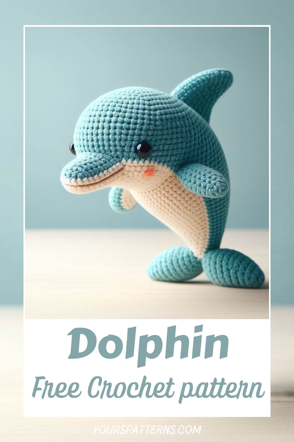 Dolphin Amigurumi Crochet Step By Step Pattern - Yours Patterns