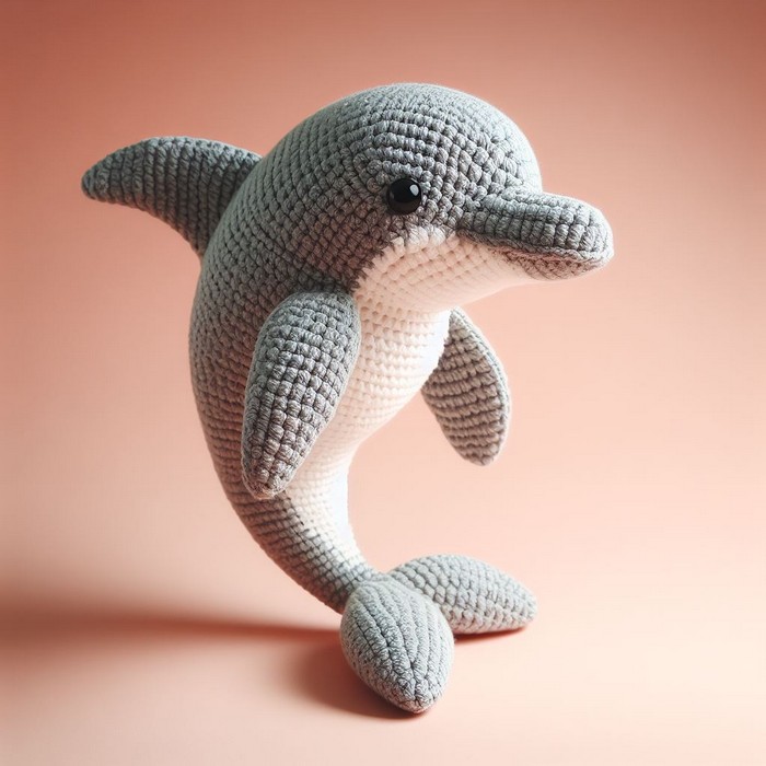 Dolphin Amigurumi Crochet Step By Step Pattern - Yours Patterns