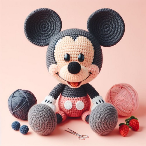 Crochet Mickey Mouse Amigurumi Patterns - Yours Patterns