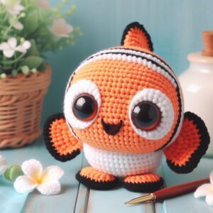 Nemo Amigurumi Crochet Step By Step Pattern - Yours Patterns