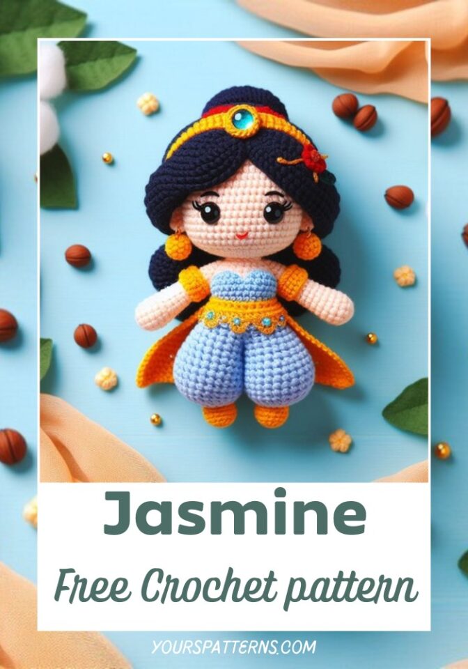 Jasmine Amigurumi Crochet Step By Step Pattern - Yours Patterns