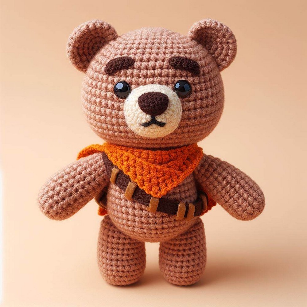 Crochet Bear Pattern For Cuddly Friend - Yours Patterns