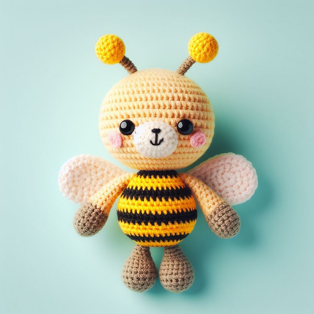 Crochet Buzzy Bee Amigurumi Idea - Yours Patterns