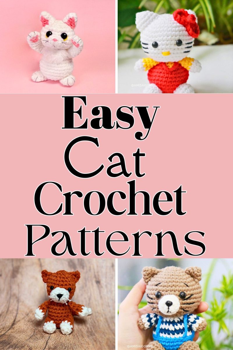 Crochet Cat Amigurumi Patterns Free - Yours Patterns