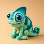 Crochet Charming Chameleon Amigurumi Idea - Yours Patterns
