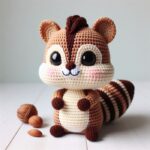 Crochet Charming Chipmunk Amigurumi Idea - Yours Patterns