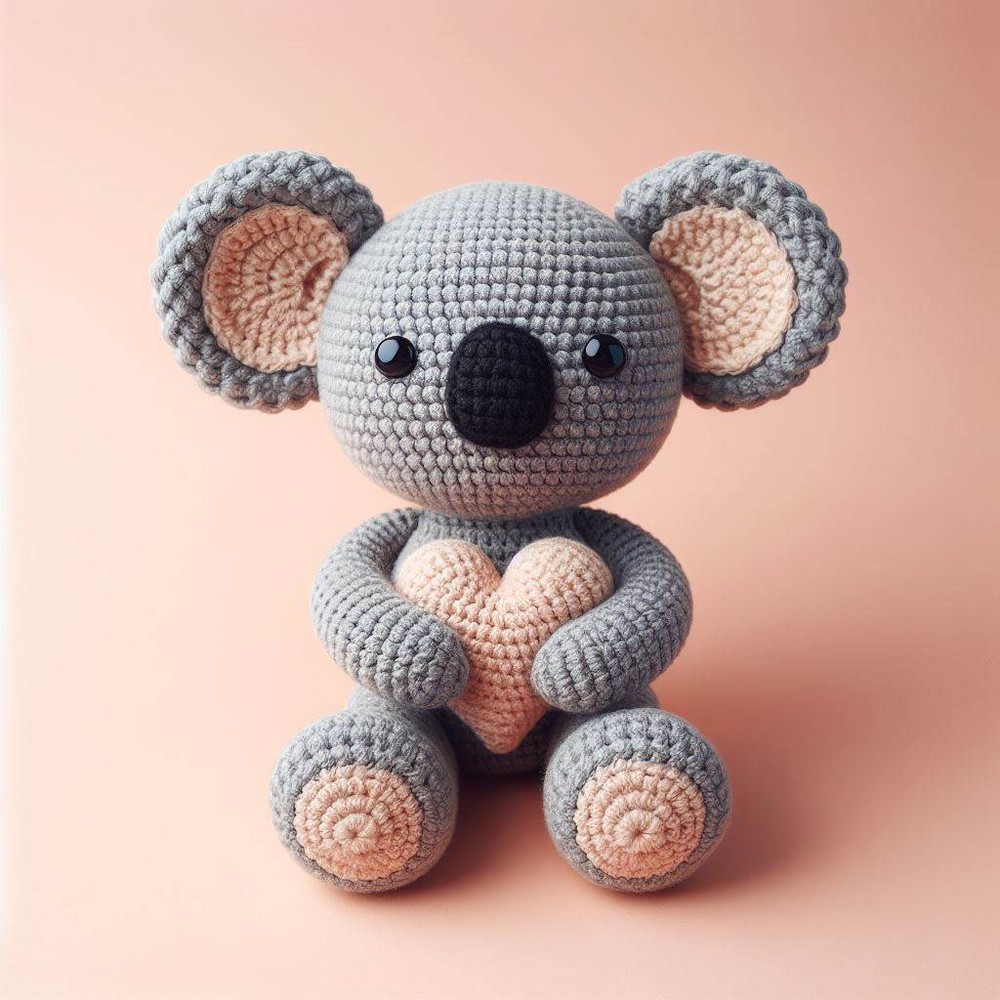 Crochet Cuddly Koala Amigurumi Idea - Yours Patterns