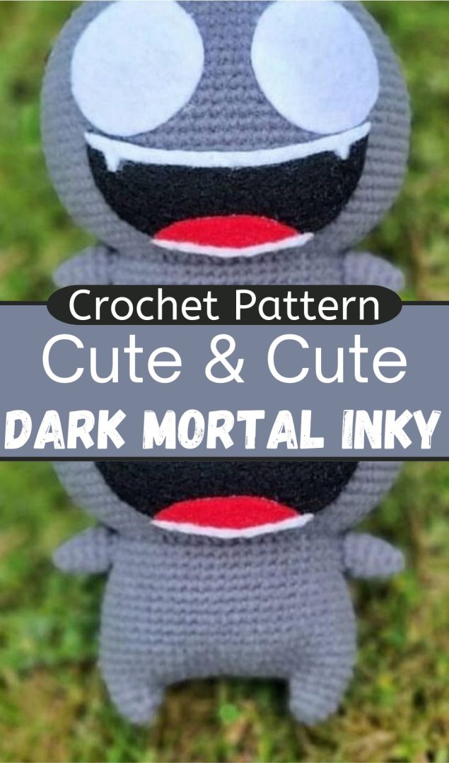Crochet Dark Mortal Inky Amigurumi Pattern Free - Yours Patterns
