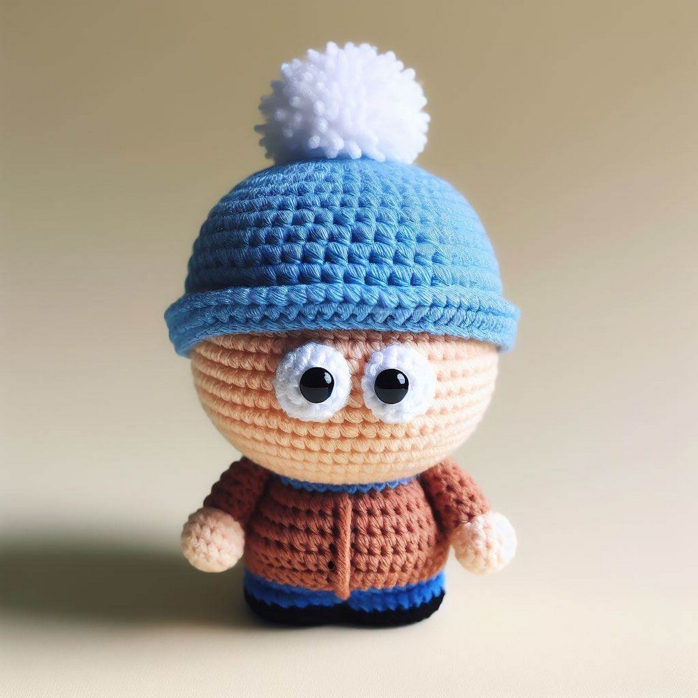 Crochet Eric Cartman Amigurumi Idea - Yours Patterns