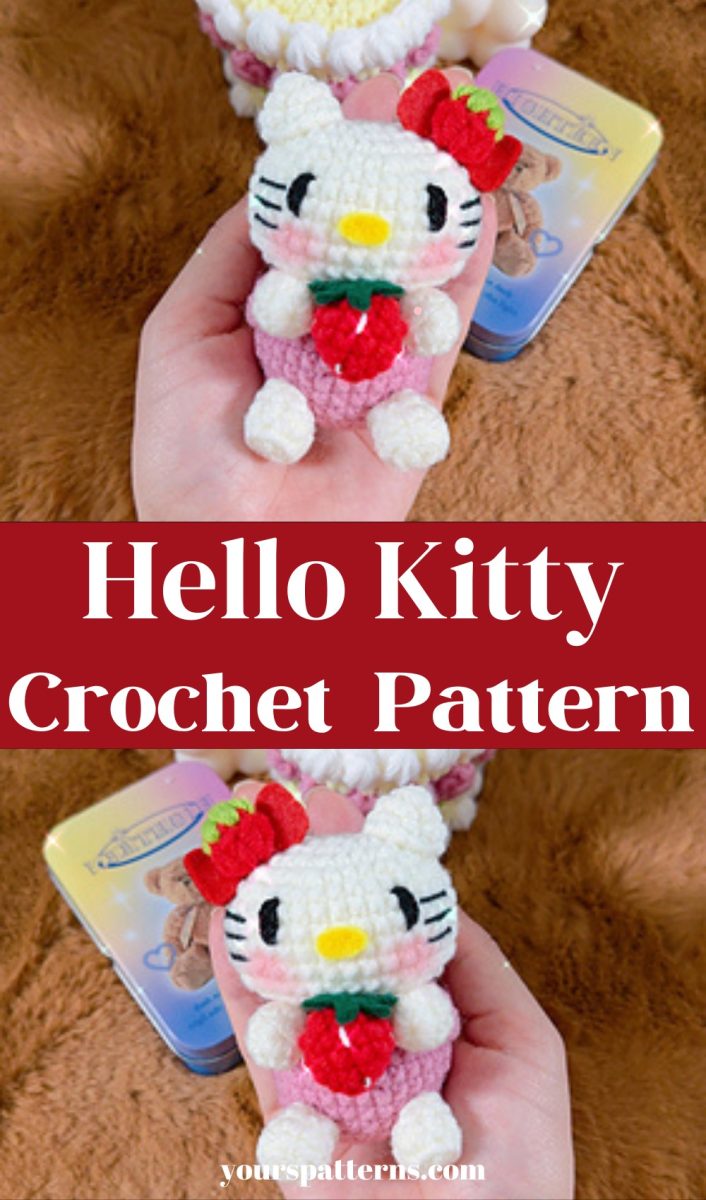 Crochet Hello Kitty Amigurumi Patterns Free - Yours Patterns