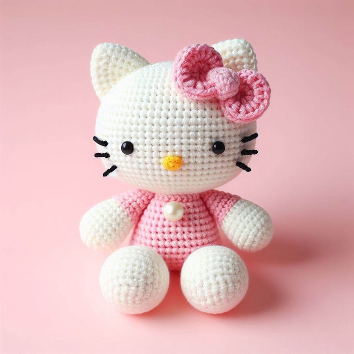 Crochet Hello Kitty Amigurumi Idea - Yours Patterns