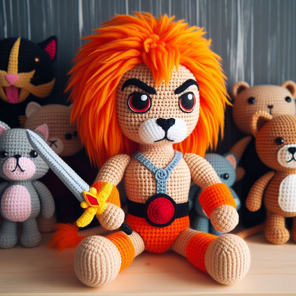 Crochet Lion-O Amigurumi Idea - Yours Patterns