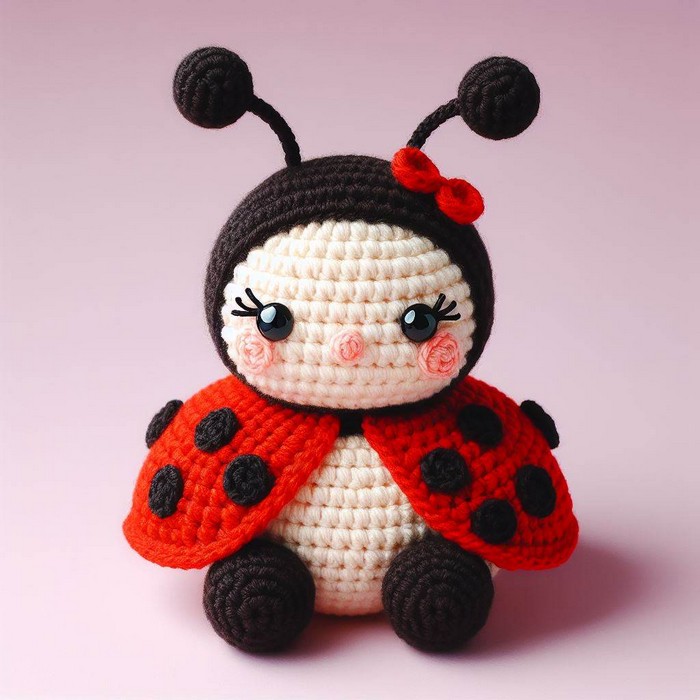 Crochet Lovely Ladybug Amigurumi Idea - Yours Patterns