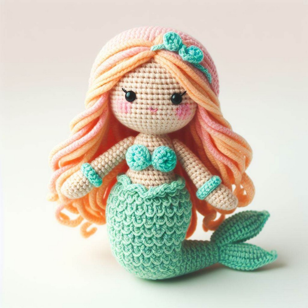 Crochet Magical Mermaid Amigurumi Idea - Yours Patterns