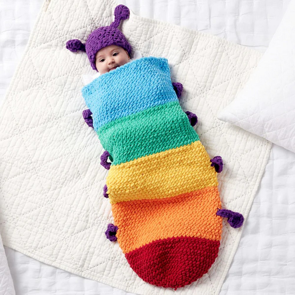 Crochet Snuggle Sack Pattern For Little Ones - Yours Patterns