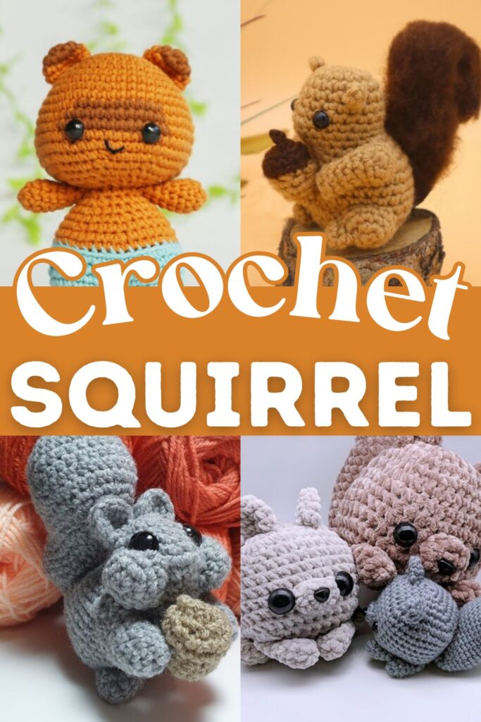 Crochet Squirrel Amigurumi Patterns Free - Yours Patterns