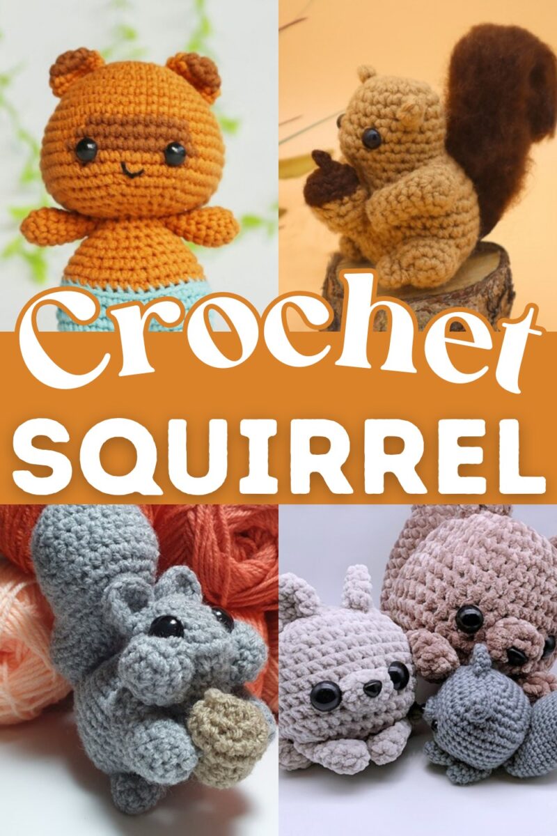 Crochet Squirrel Amigurumi Patterns Free - Yours Patterns
