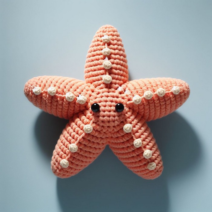 Crochet Starry Starfish Amigurumi Idea - Yours Patterns