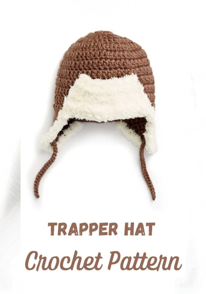 Crochet Trapper Hat Pattern For Your Little Ones - Yours Patterns