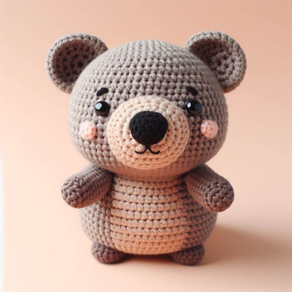 Crochet Whimsical Wombat Amigurumi Idea - Yours Patterns