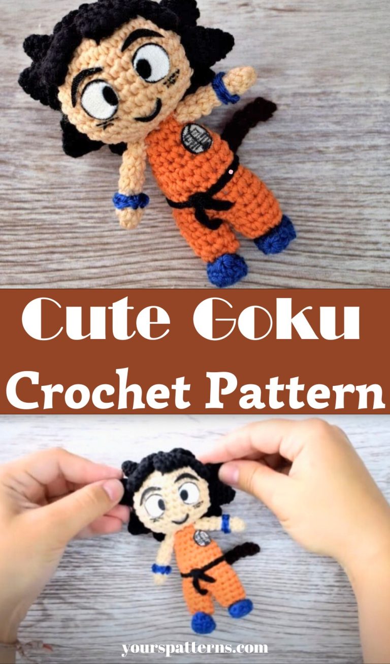 Cute Goku Amigurumi Crochet Patterns - Yours Patterns