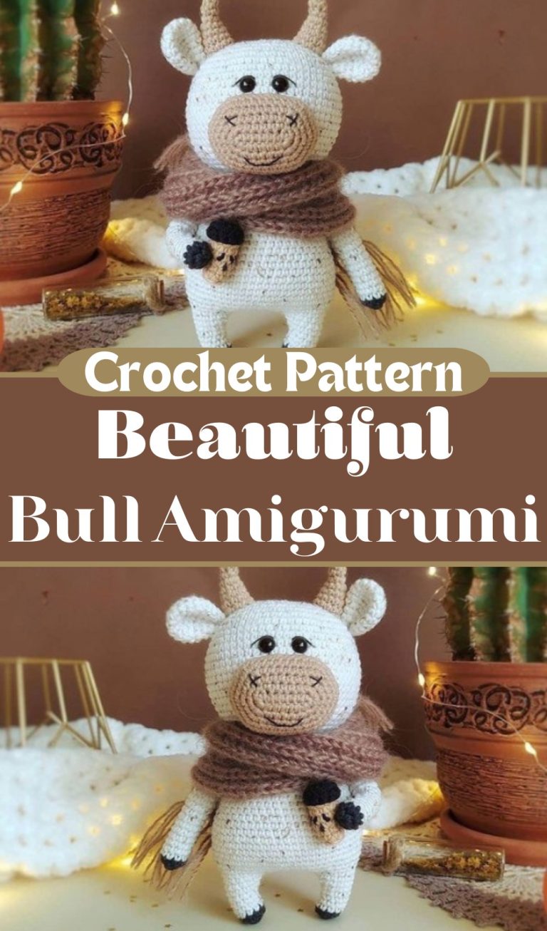 Crochet Bull Amigurumi Pattern - Playful and Charming - Yours Patterns
