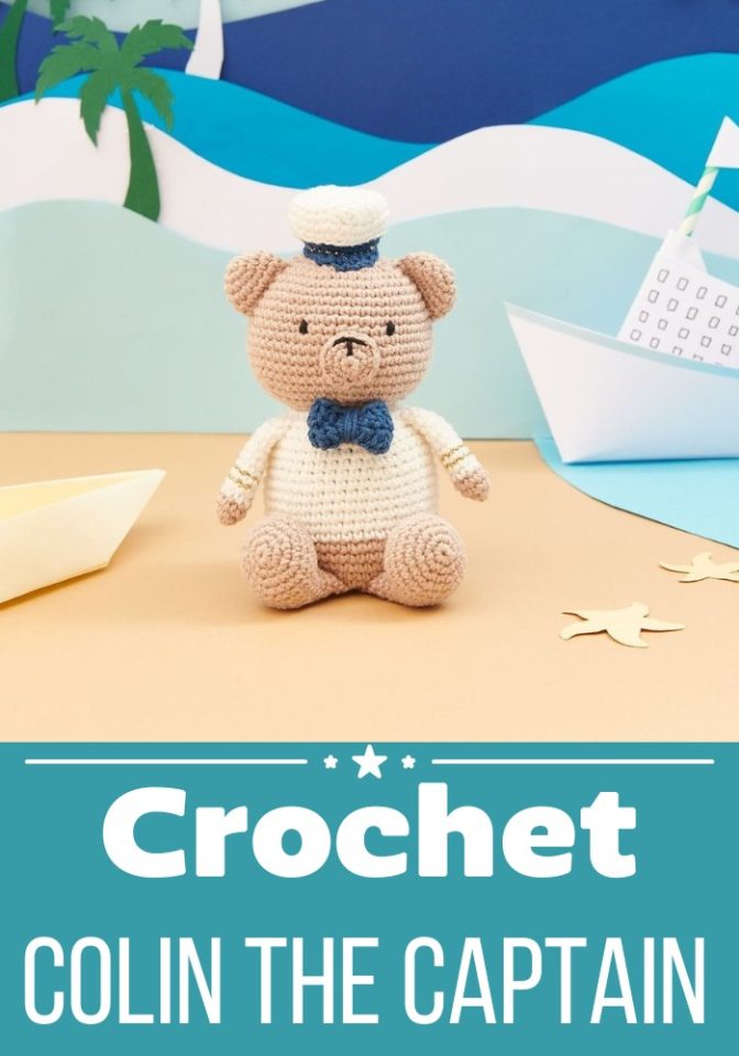 Crochet Colin The Captain - Yours Patterns