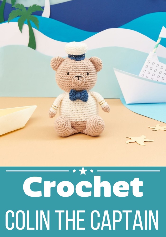 Crochet Colin The Captain - Yours Patterns