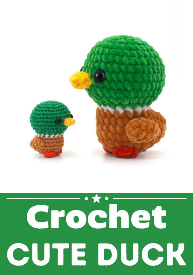 Crochet Cute Duck Amigurumi - Yours Patterns