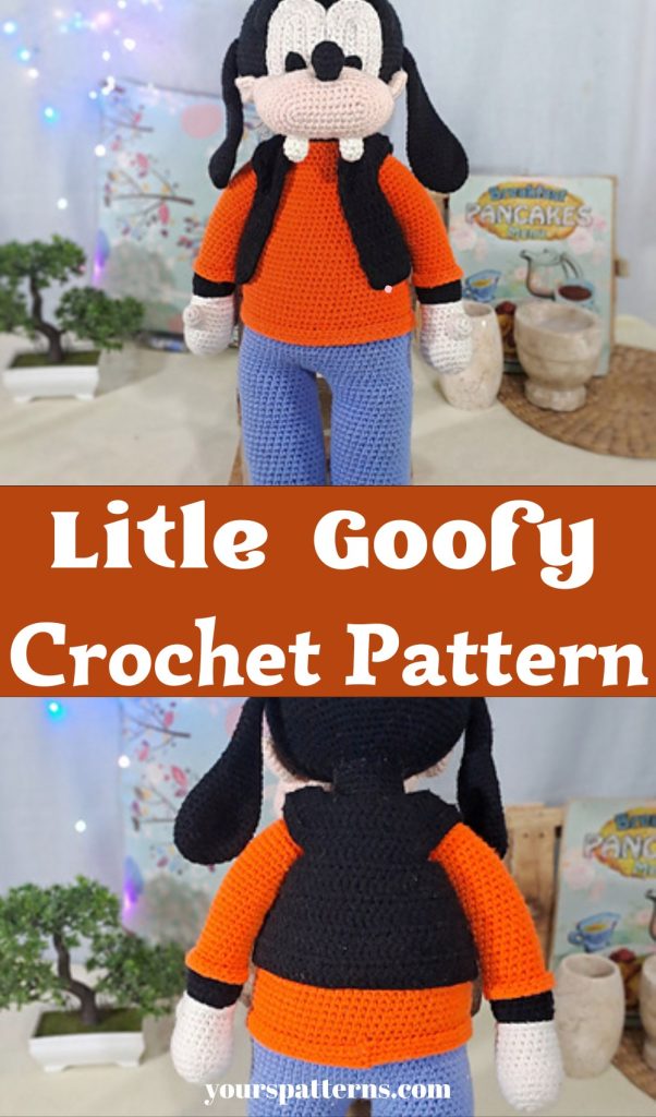 Goofy Amigurumi Crochet Step By Step Patterns - Yours Patterns