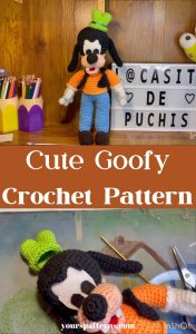 Goofy Amigurumi Crochet Step By Step Patterns - Yours Patterns
