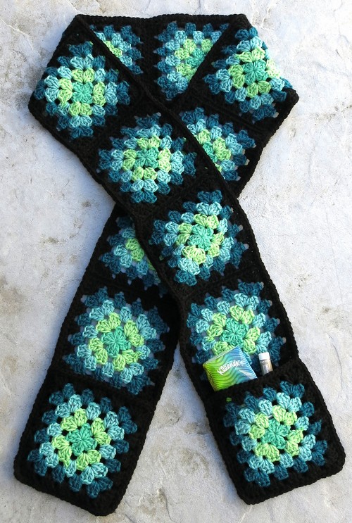 Pocket Scarf Crochet Patterns - Yours Patterns