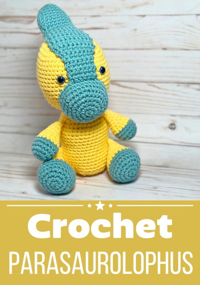 Crochet Parasaurolophus Pattern - Yours Patterns