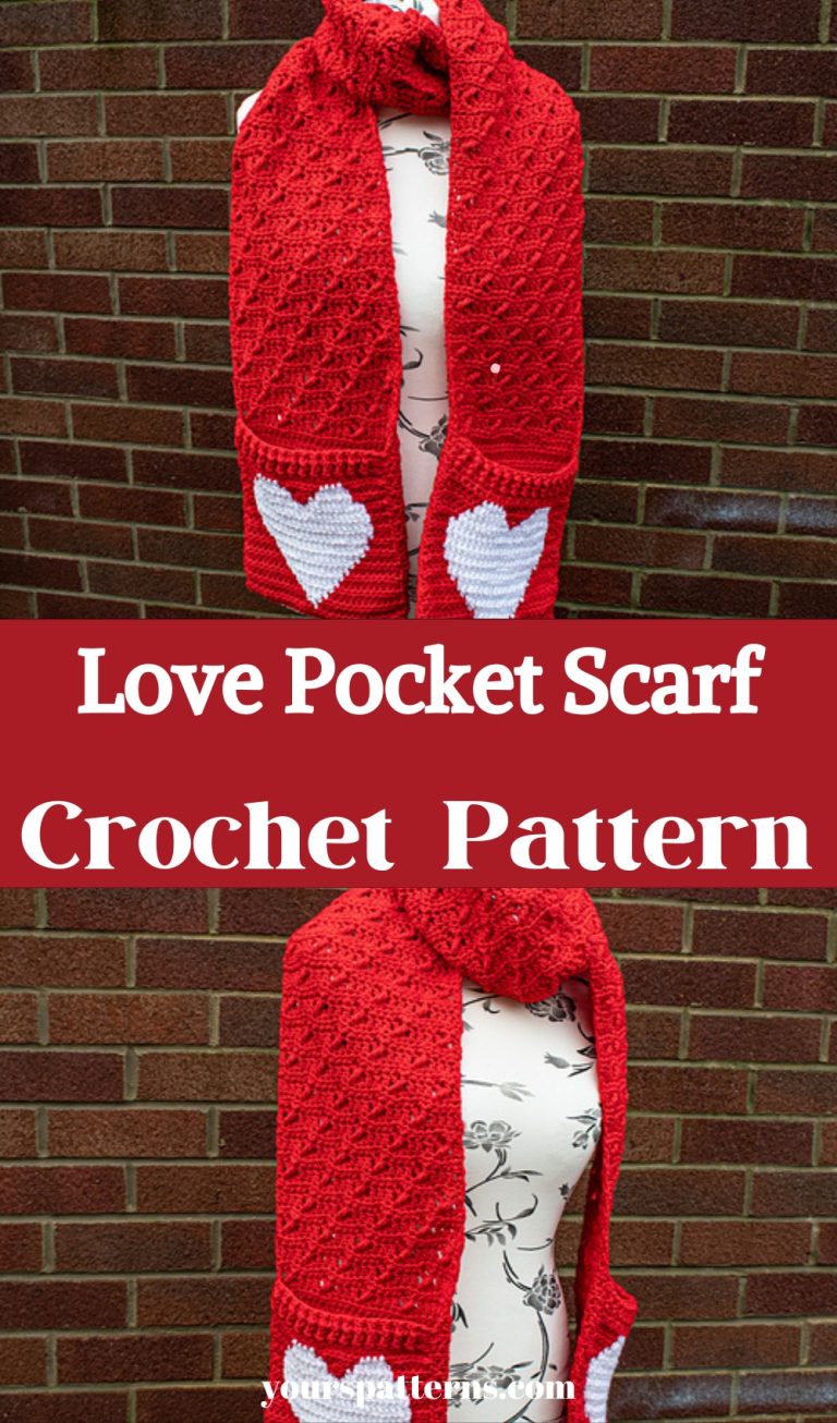 Pocket Scarf Crochet Patterns - Yours Patterns