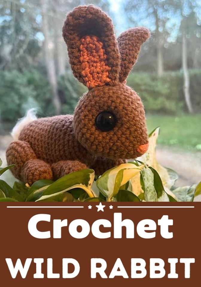 Crochet Wild Rabbit Pattern - Yours Patterns