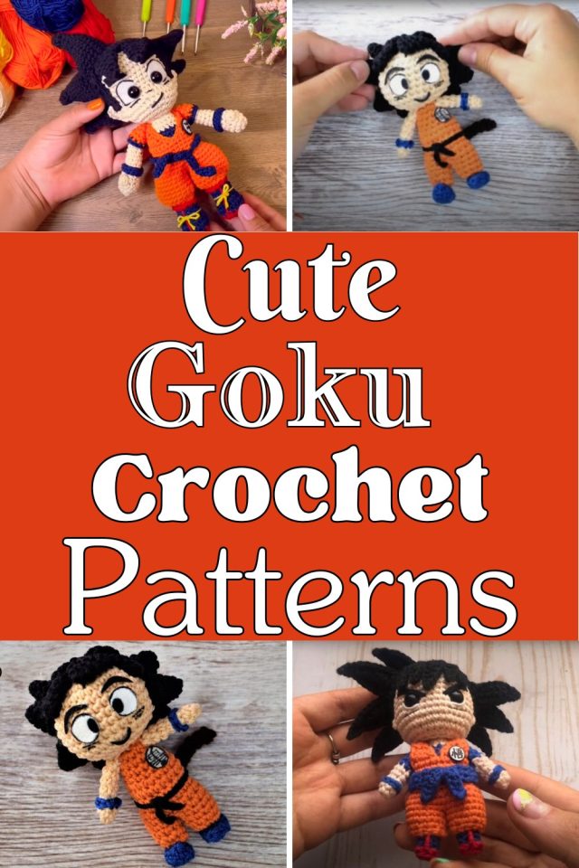 Cute Goku Amigurumi Crochet Patterns - Yours Patterns