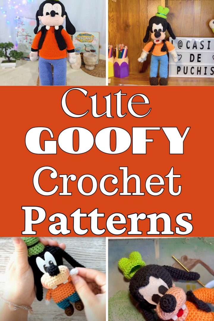 Goofy Amigurumi Crochet Step By Step Patterns - Yours Patterns