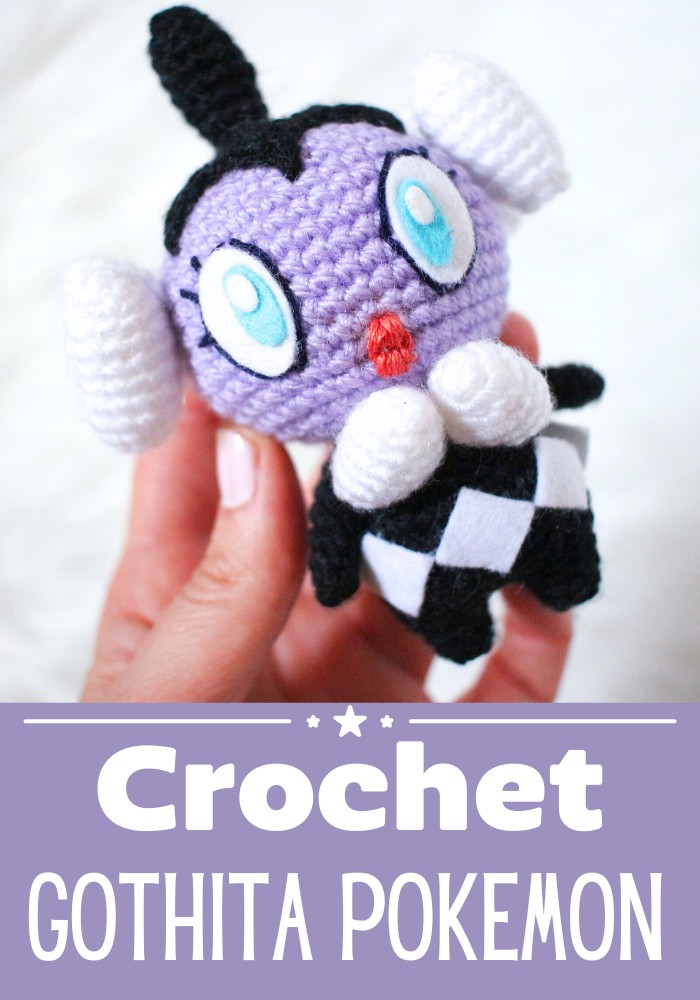 Crochet Gothita Pokemon Amigurumi - Yours Patterns