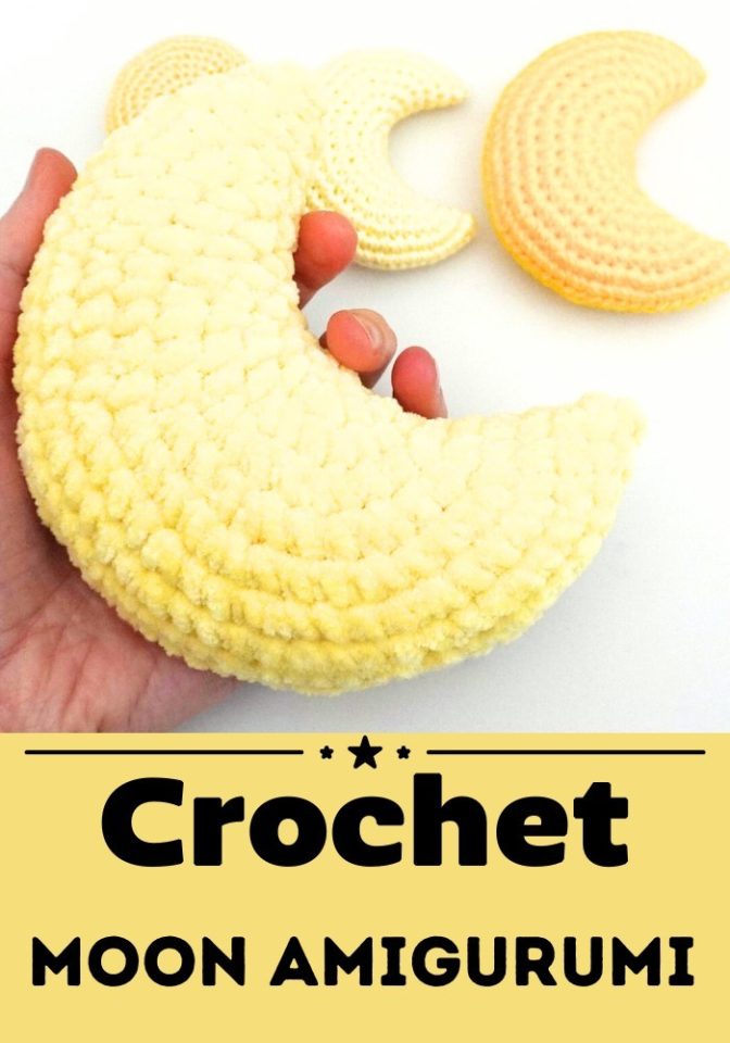 Crochet Moon Amigurumi - Yours Patterns