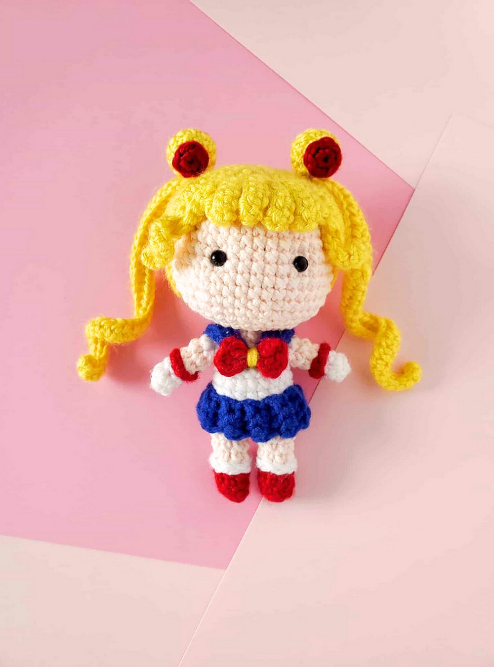 Crochet Sailor Moon Amigurumi Doll - Yours Patterns