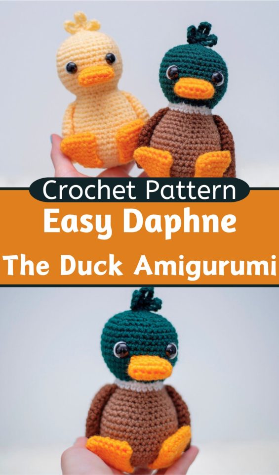 Crochet Daphne The Duck Amigurumi Pattern - Yours Patterns