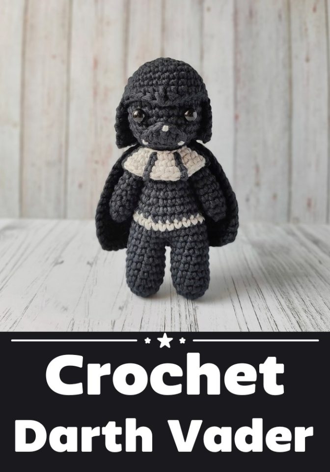 Darth Vader Crochet Amigurumi - Yours Patterns